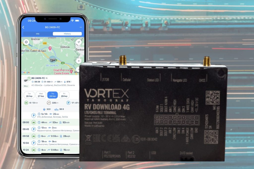 Šta je daljinsko preuzimanje podataka sa digitalnog tahografa?